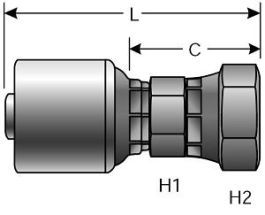 Gates 12G-12FPX - G25111-1212 Coupling