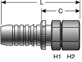 Gates 16GS-16FMX - G20140-1616 Coupling