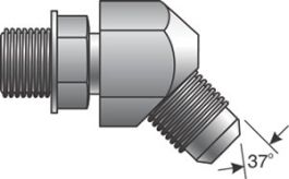 Gates 16MBSPP-16MJ45 - G62305-1616 Hydraulic Hose Adapter