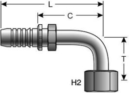Gates 6GS-6FJX90S - G20179-0606 Coupling