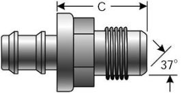 Gates 8LOC-8RMJ - G36165-0808 Coupling