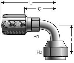 Gates 10C5-10RFJSX90 - G34212-1010 Coupling