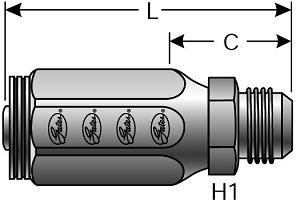 Gates 12C2AT-12RMJ - G28165-1212 Coupling