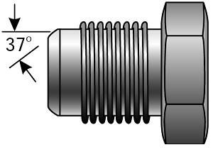 Gates 8MJ-PLUG - G60402-0008 Hydraulic Hose Adapter